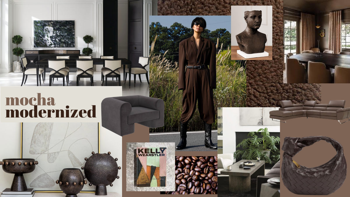 TREND WATCH: MOCHA MODERNIZED – Zilli Home Interiors