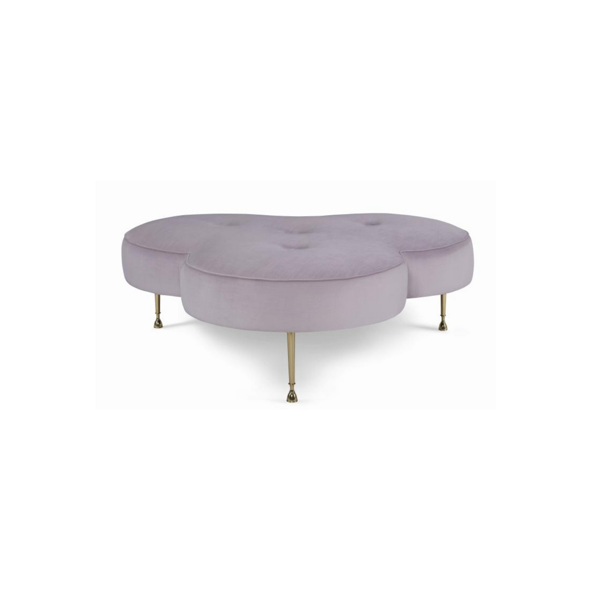 CLOVER OTTOMAN - FLOOR MODEL – Zilli Home Interiors